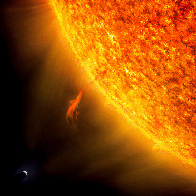 Prominence Earth – Lights in the Dark