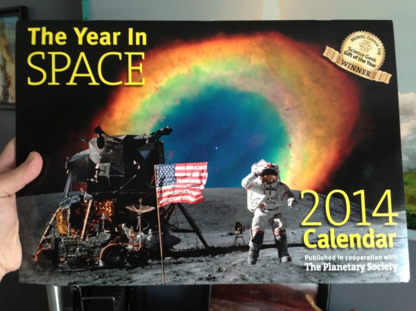 The 2014 Year in Space Calendars are Here! – Lights in the Dark