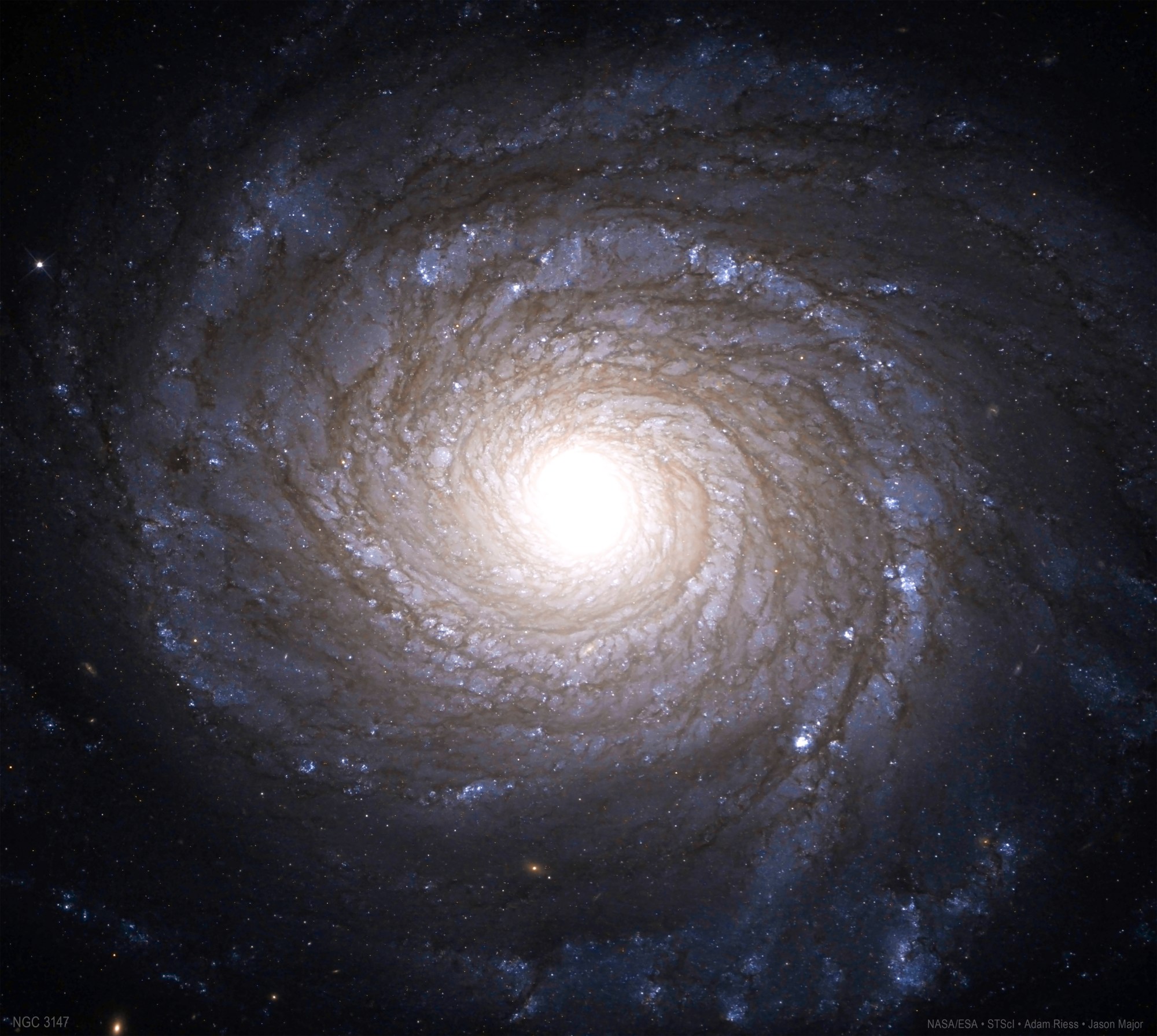 NGC 3147: A Spiral Giant – Lights in the Dark