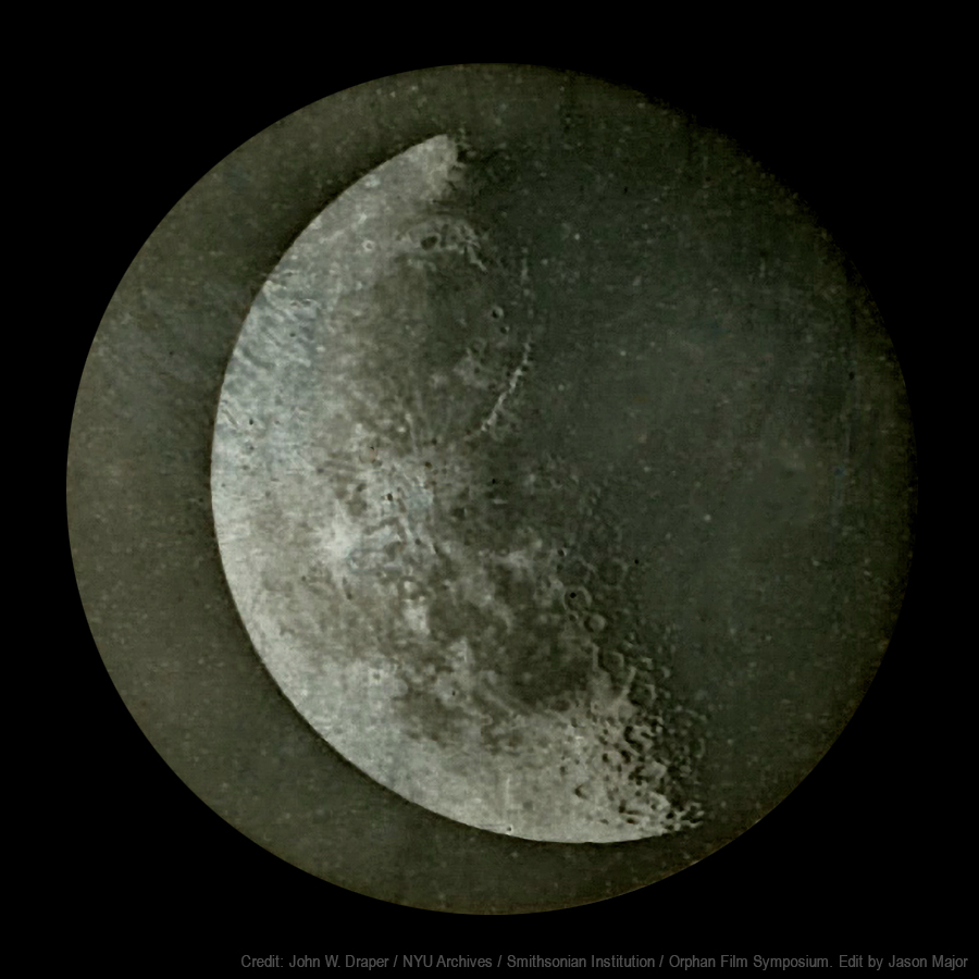 This is the Oldest Surviving Photographic Image of the Moon – Lights in ...
